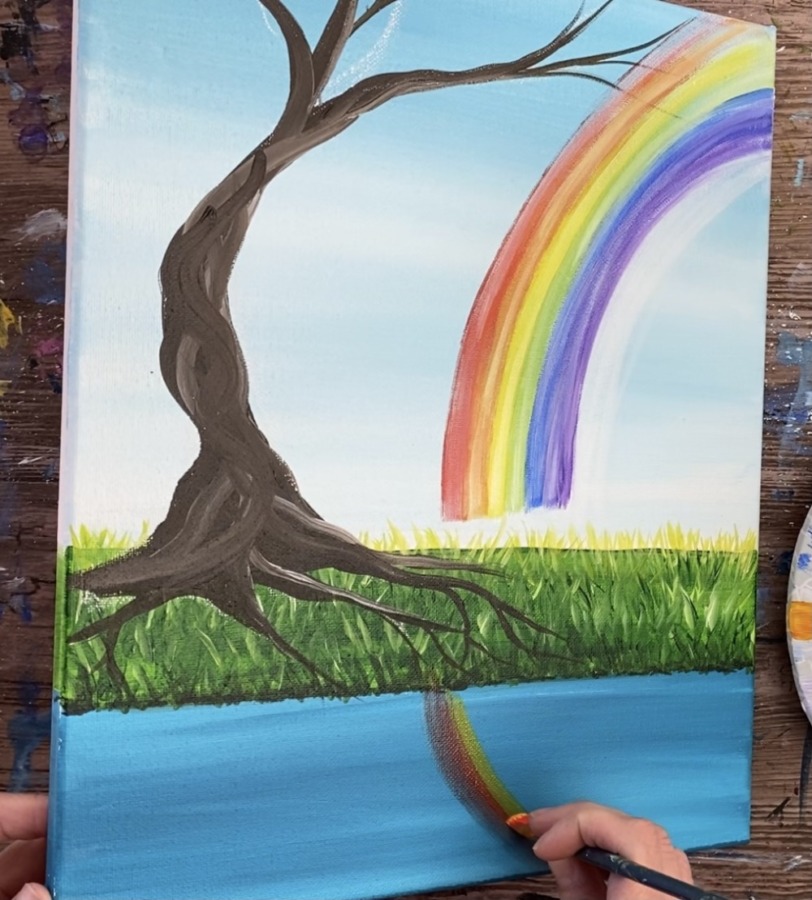 Rainbow Painting - Step By Step Painting With Tracie Kiernan