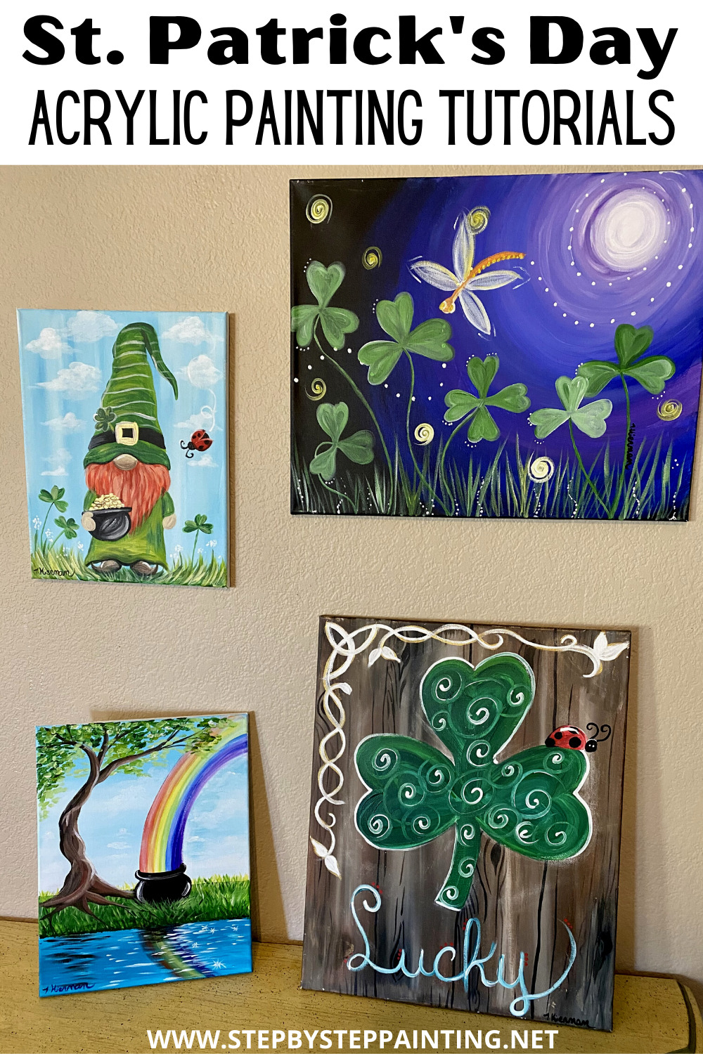 St. Patrick's Day - Tracie Kiernan - Step By Step Painting