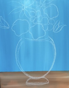 Flower Vase Painting - Step By Step Acrylic Painting Tutorial