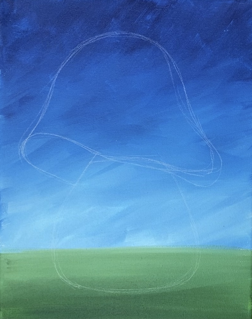 Mushroom House Painting - Step By Step Painting With Tracie Kiernan