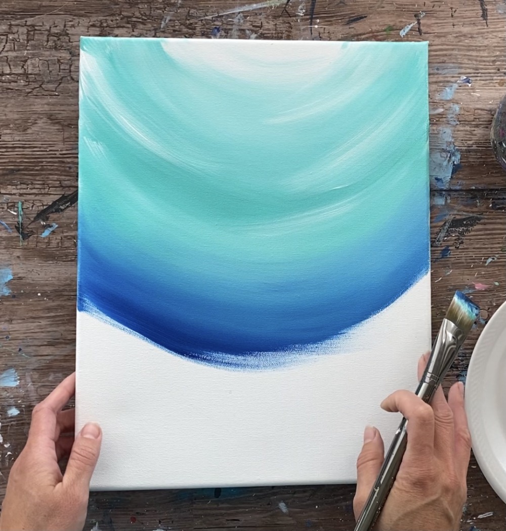 Under The Sea Painting - Step By Step Acrylic Tutorial For Beginners