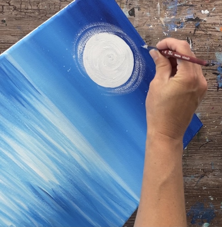 Whimsy Summer Swing Painting Tutorial - Tracie Kiernan - Step By Step Painting