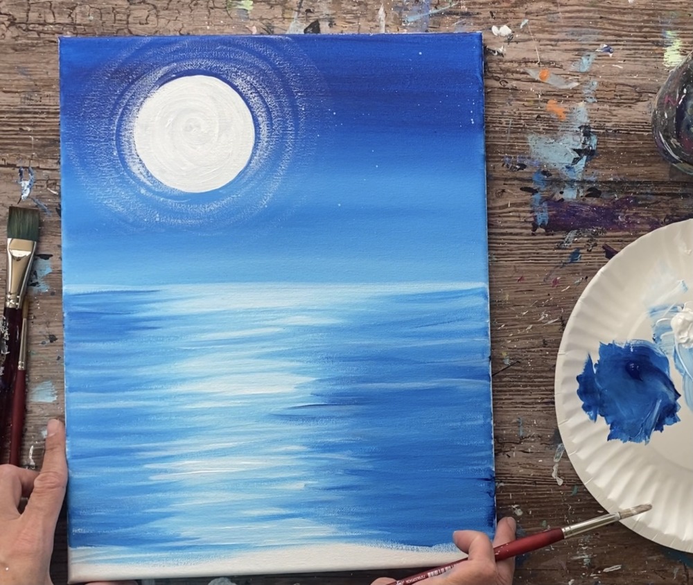 Whimsy Summer Swing Painting Tutorial - Tracie Kiernan - Step By Step Painting