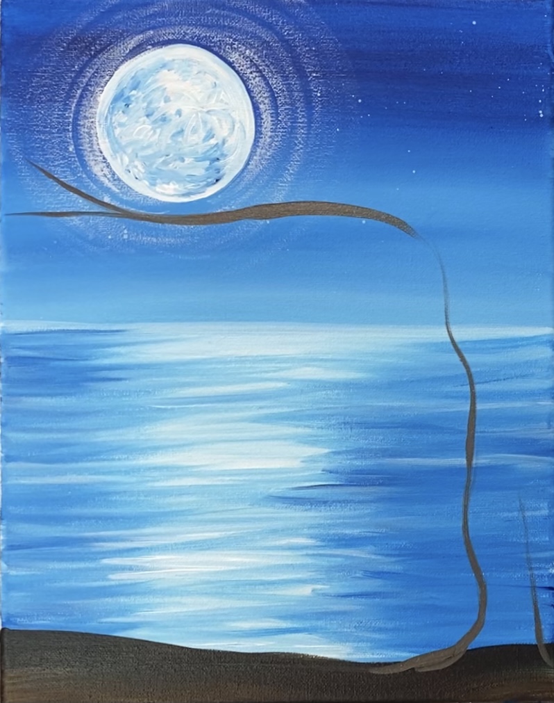 Whimsy Summer Swing Painting Tutorial - Tracie Kiernan - Step By Step Painting