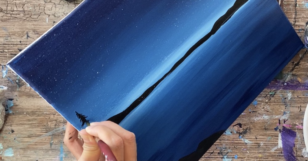 "Spectacular Lake" Painting Tutorial - Tracie Kiernan - Step By Step ...