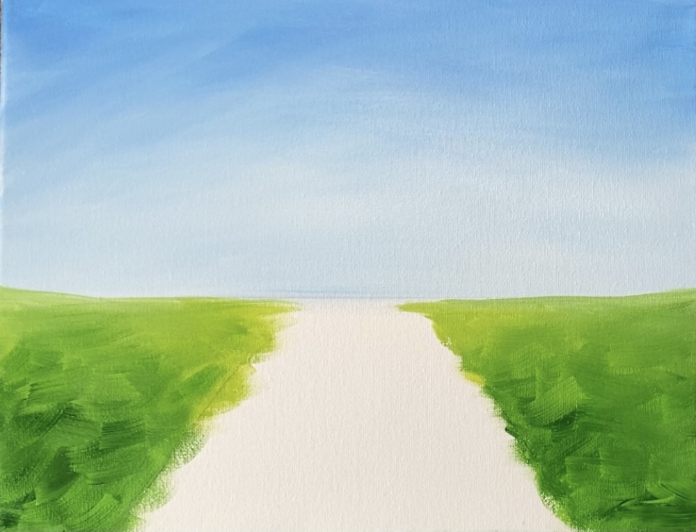 Bus Painting - Step By Step Acrylic Tutorial Online For Beginners