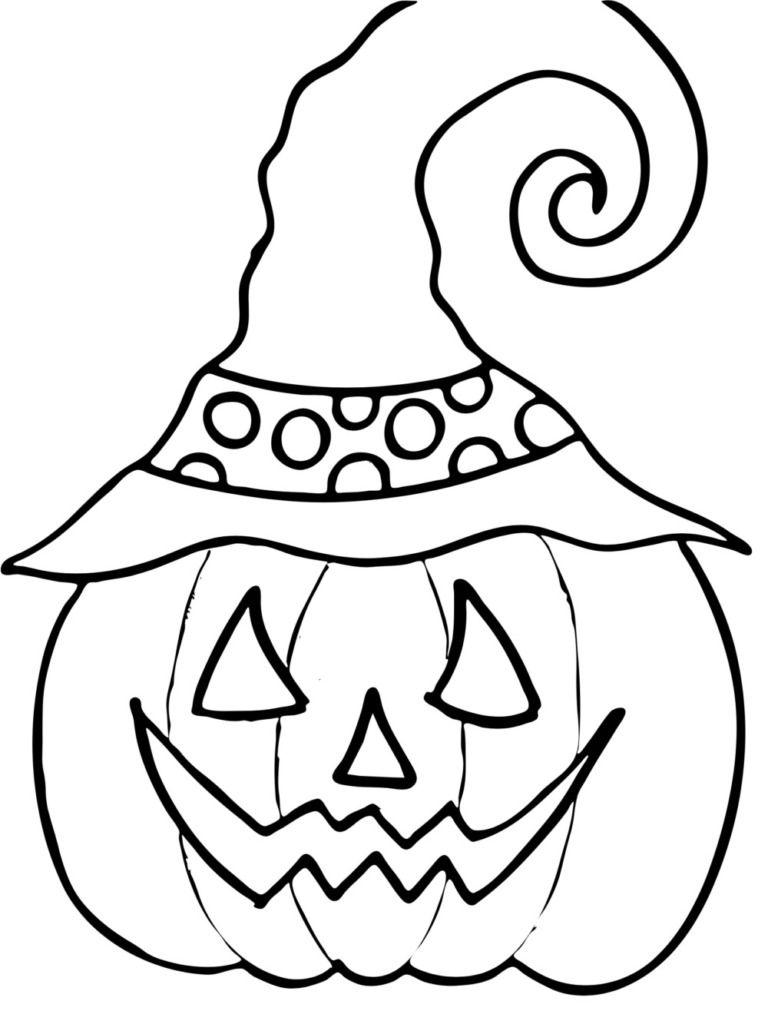Jack O' Lantern With Witch Hat Painting Tutorial - Tracie Kiernan ...