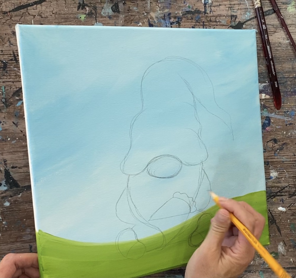 Thanksgiving Gnome Painting - Tracie Kiernan - Step By Step Painting