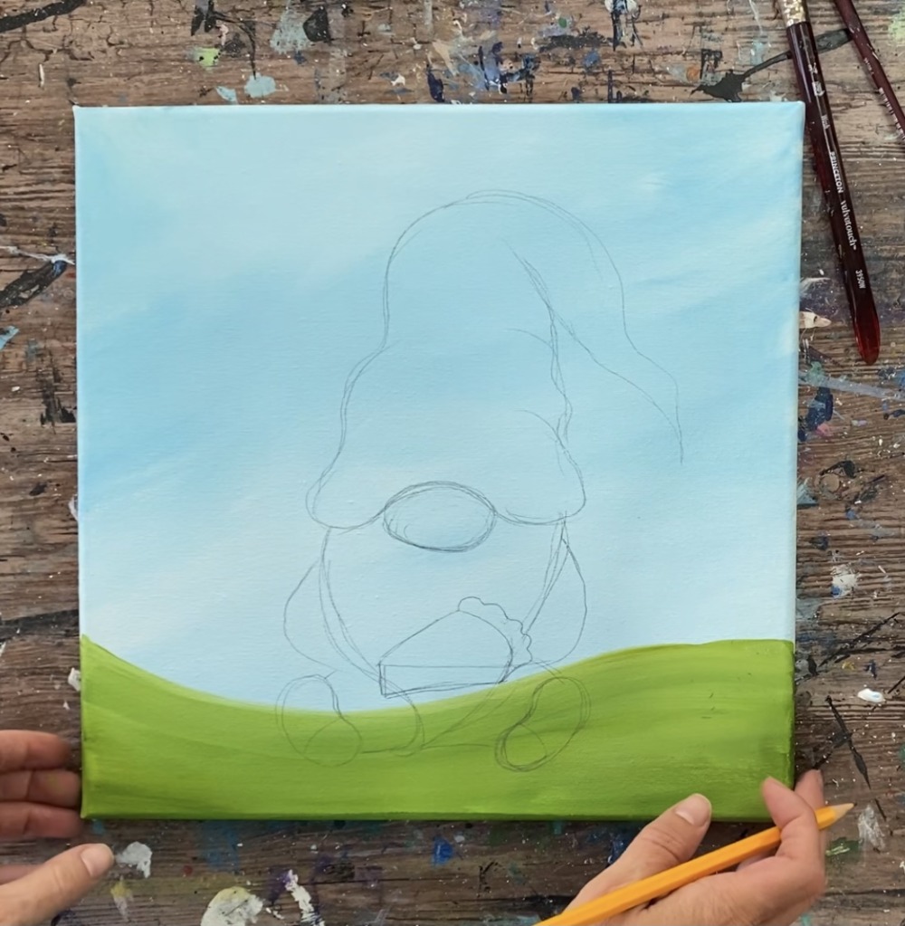 Thanksgiving Gnome Painting - Tracie Kiernan - Step By Step Painting