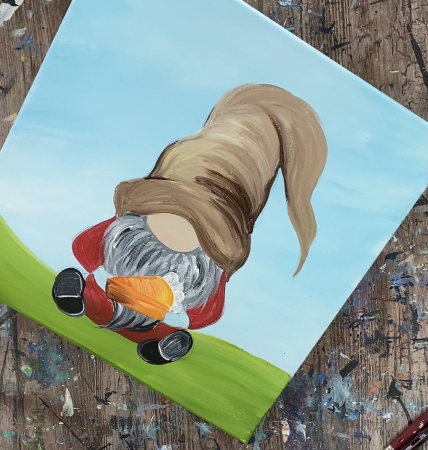 Thanksgiving Gnome Painting - Tracie Kiernan - Step By Step Painting