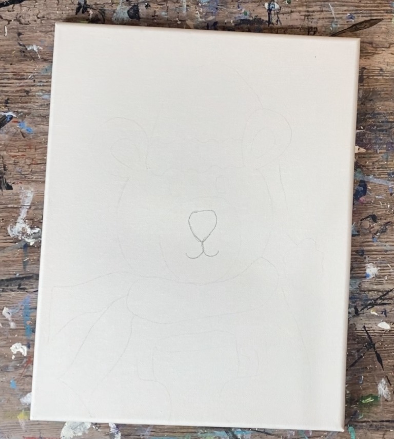 How To Paint A Polar Bear Easy - Tracie Kiernan - Step By Step Painting