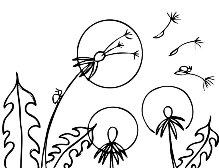 Painting Dandelions - Step By Step Acrylic Tutorial