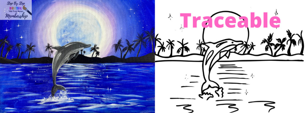 Dolphin Moon Exclusive Member's Tutorial - Tracie Kiernan - Step By ...