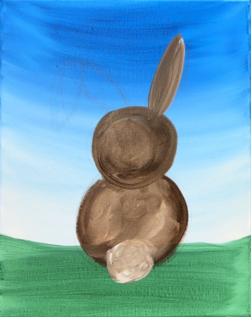 Chocolate Bunny Acrylic Painting Tutorial - Tracie Kiernan - Step By ...