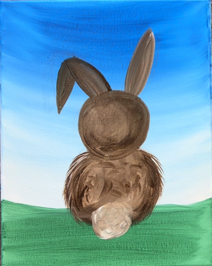 Chocolate Bunny Acrylic Painting Tutorial - Tracie Kiernan - Step By ...