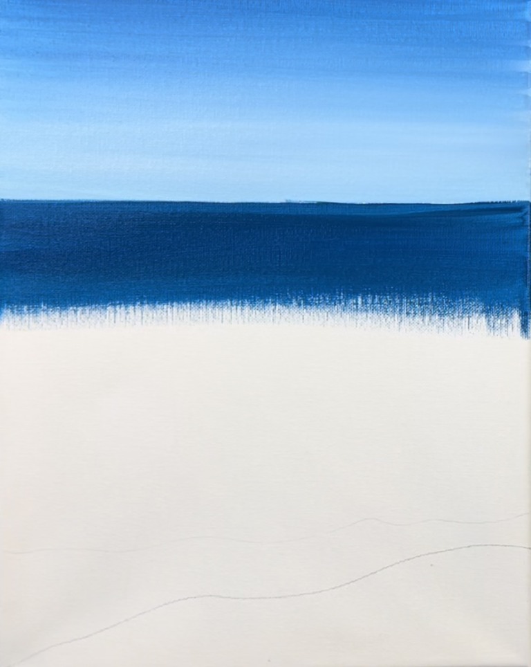 How To Paint A Beach - Acrylic Painting Tutorial
