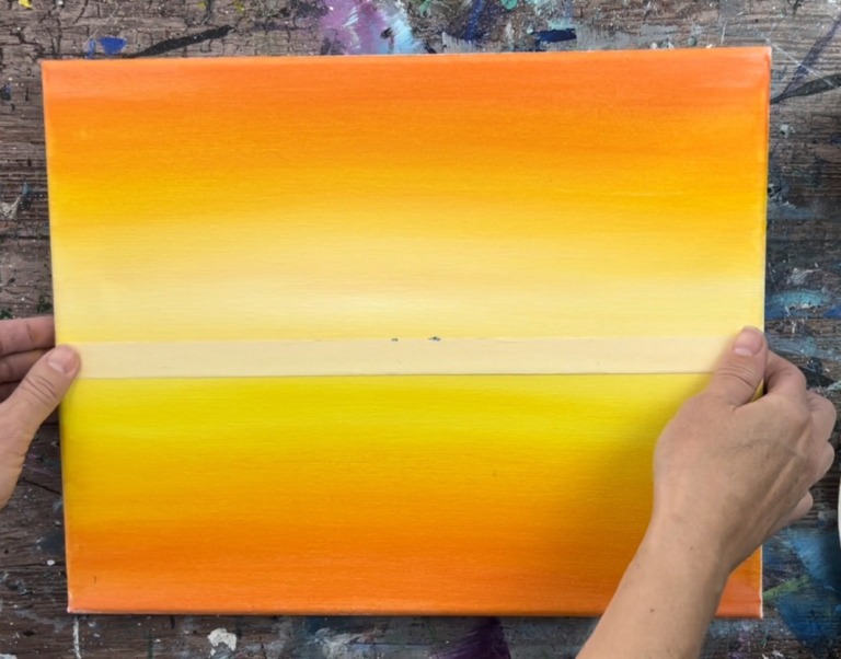 Sunset Sky Mountain Landscape - Acrylic Painting Tutorial - Tracie ...