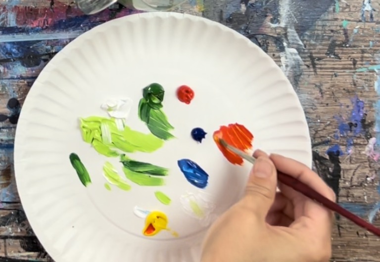 Frog Painting - Acrylic Tutorial For Beginners