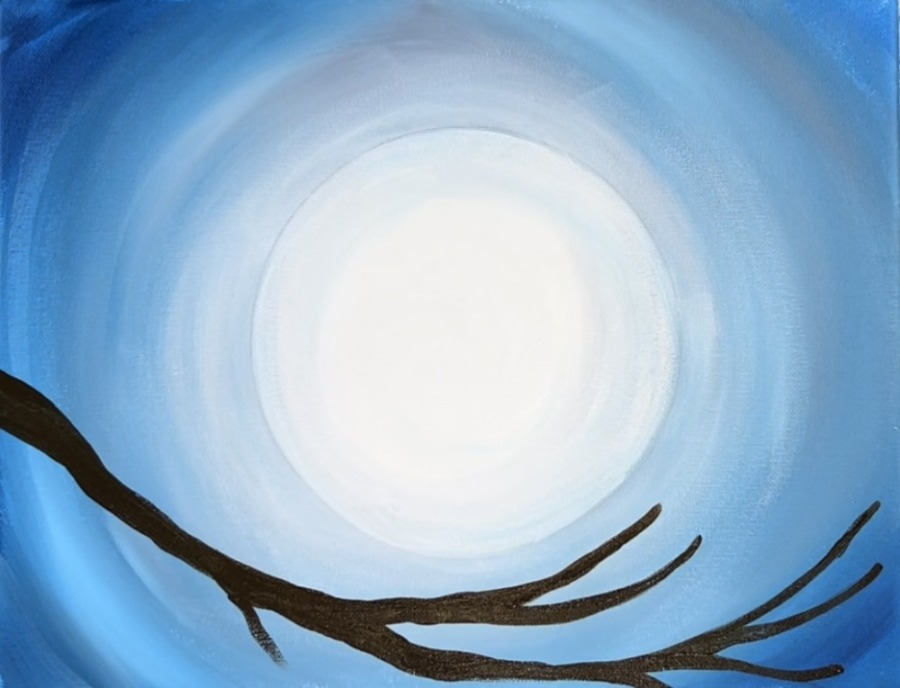 Blue Jay Painting - Online Acrylic Tutorial For Beginners