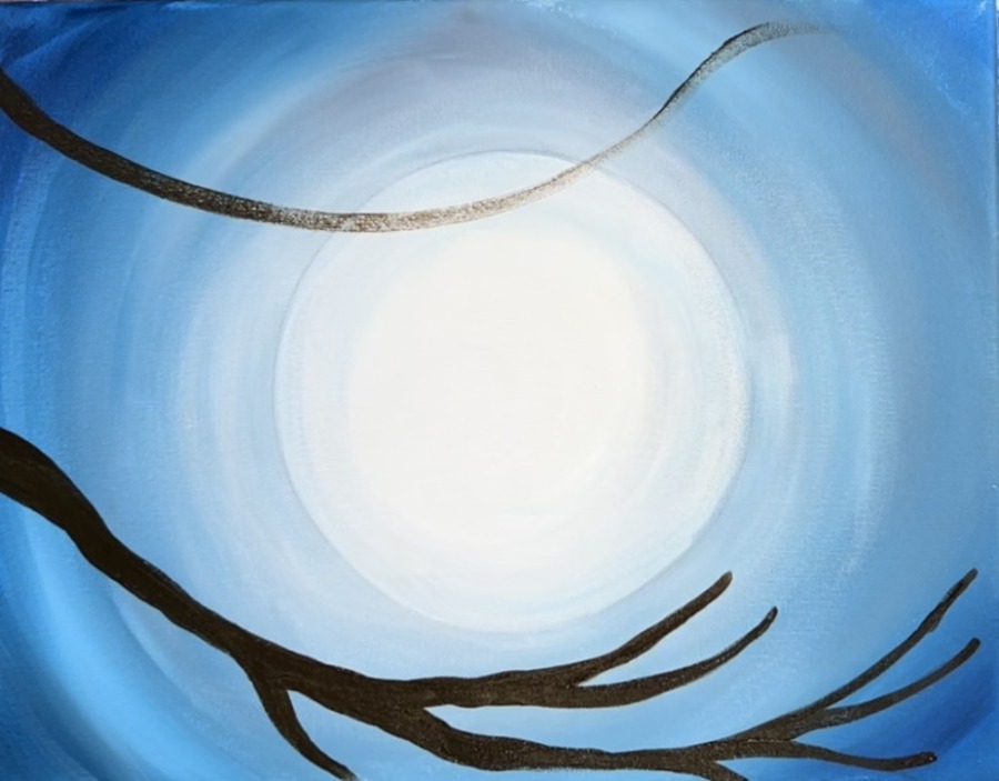 Blue Jay Painting - Online Acrylic Tutorial For Beginners