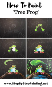 Frog Painting Acrylic Tutorial For Beginners
