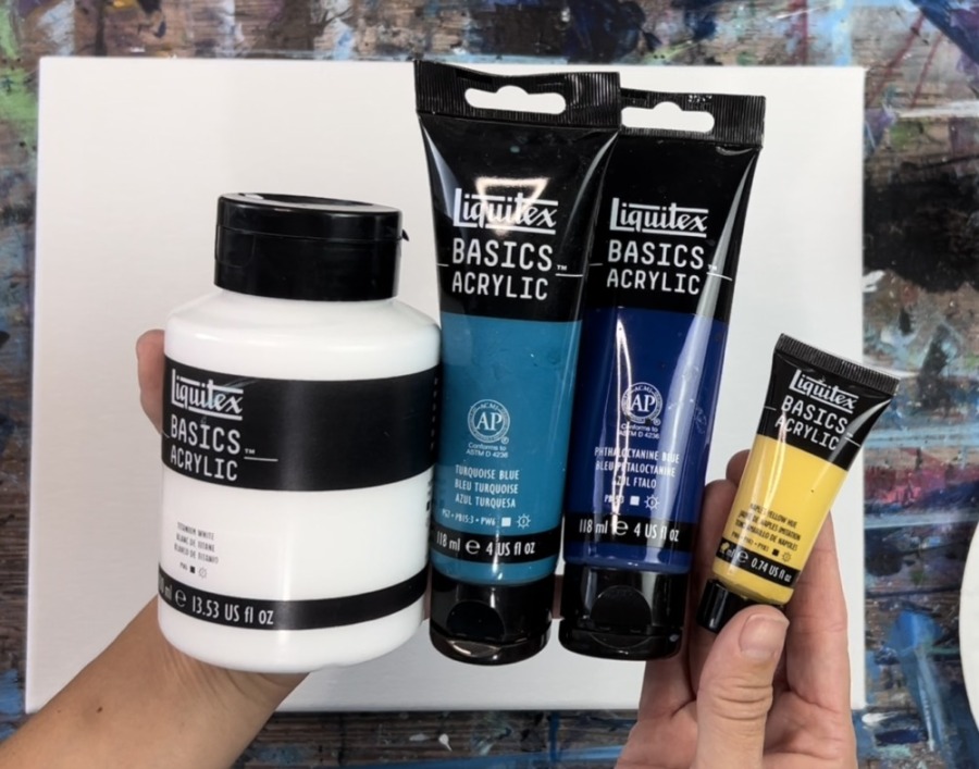 Shark Painting - Step By Step Online Acrylic Tutorial