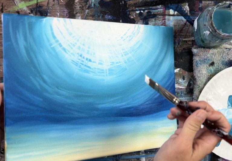 Shark Painting - Step By Step Online Acrylic Tutorial