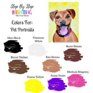 Pet Portraits - How To Paint Your Pet - Online Acrylic Tutorial ...