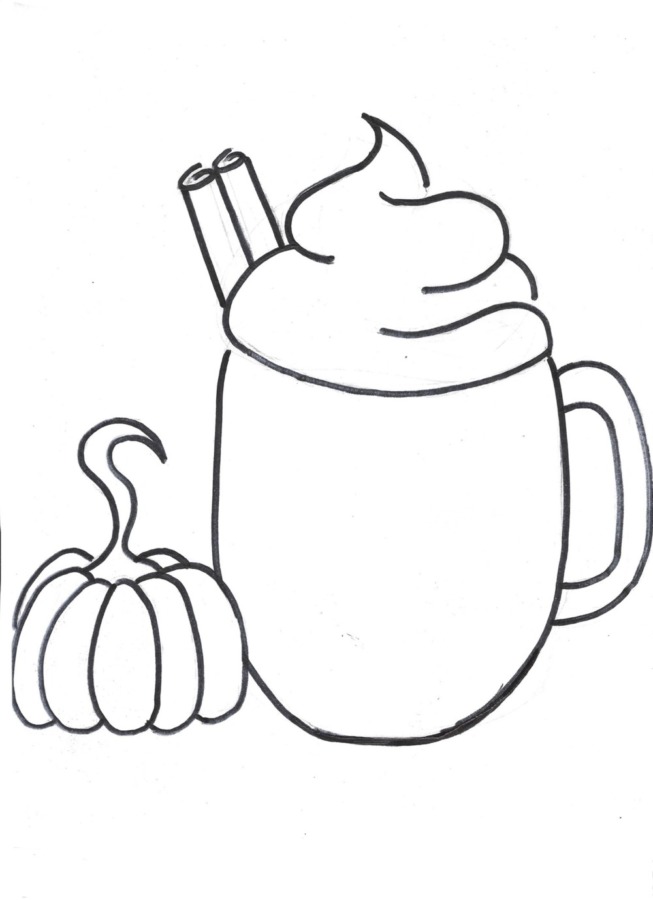 Pumpkin Spice Traceable - Tracie Kiernan - Step By Step Painting