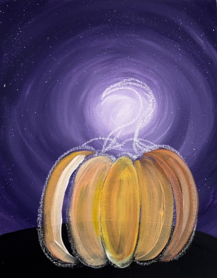 How To Paint a "Raven On A Pumpkin" - Fall & Halloween Painting ...