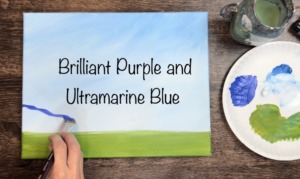 Paint A Fall Tree With Q-Tips! - Acrylic Painting Tutorial Online