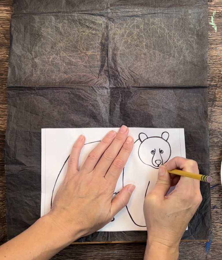 How To Paint "Bear Forest" - Bear Painting Online Tutorial - Tracie ...
