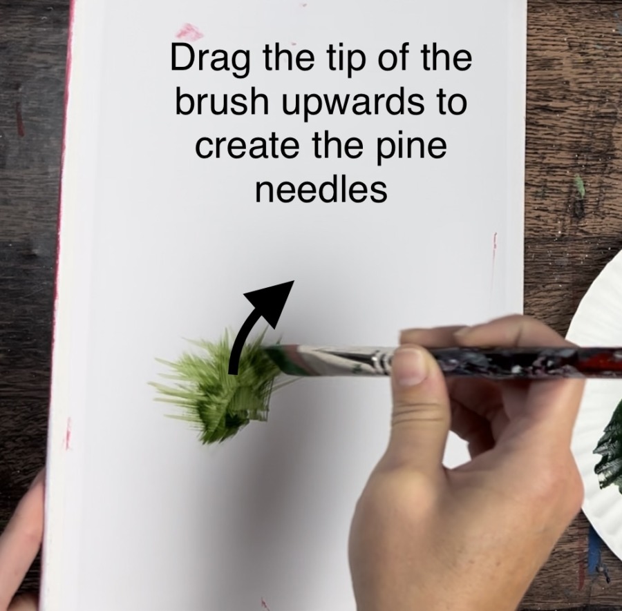 How To Paint A Christmas Wreath - Tracie Kiernan - Step By Step Painting