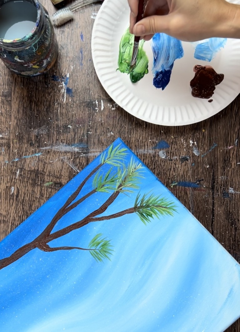 How To Paint "Christmas Mittens" - Acrylic Painting Tutorial - Tracie ...