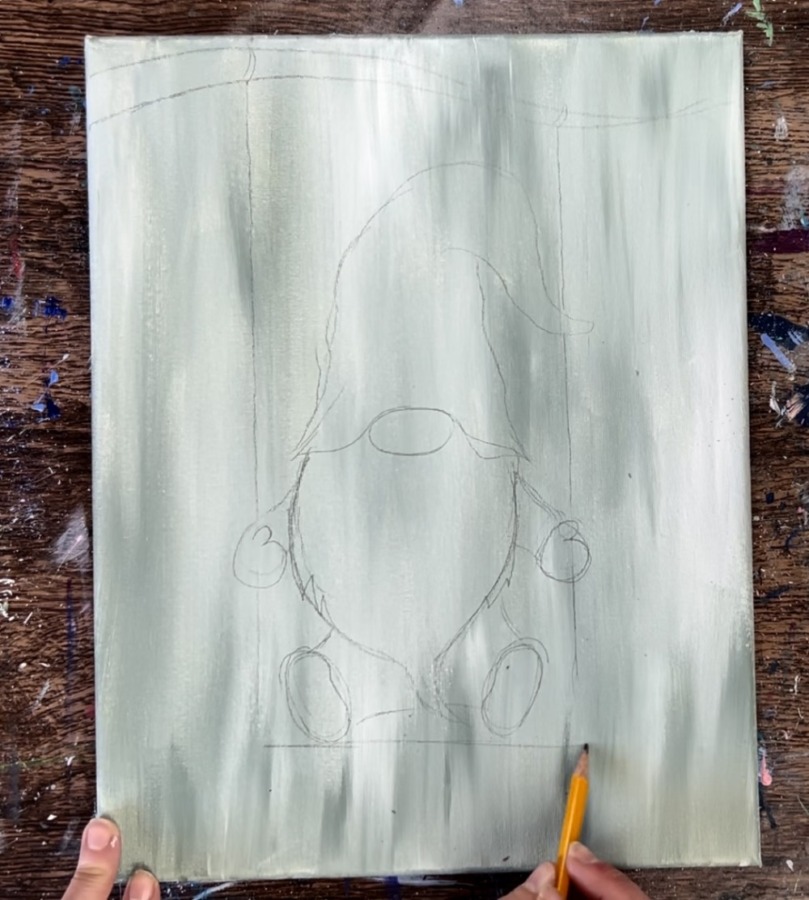 Gnome Painting - Spring Gnome Painting Tutorial