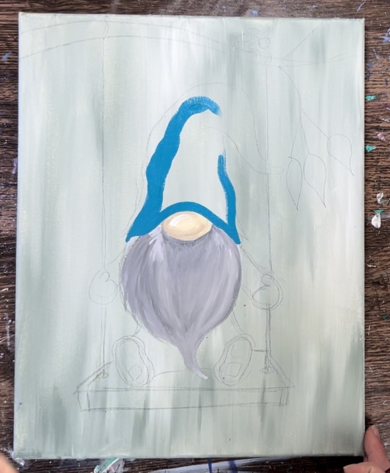 Gnome Painting - Spring Gnome Painting Tutorial