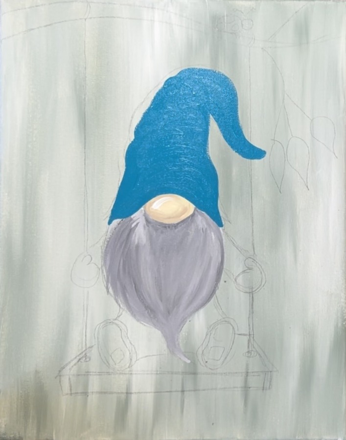 Gnome Painting - Spring Gnome Painting Tutorial