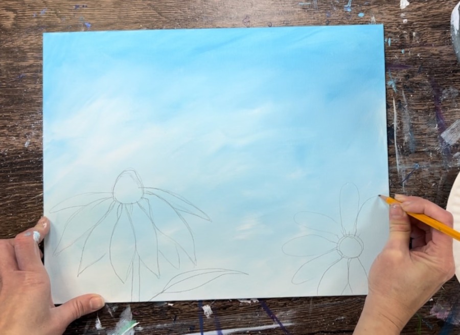 Bee Painting - Online Acrylic Tutorial