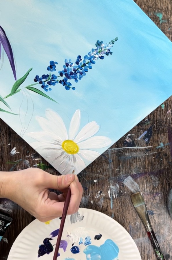 Bee Painting - Online Acrylic Tutorial