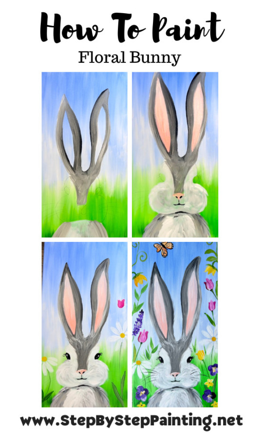 Rabbit Painting - Online Acrylic Tutorial For Beginners