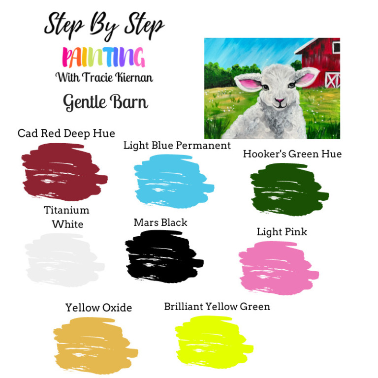 "Sheep Painting" - Acrylic Painting Online Tutorial