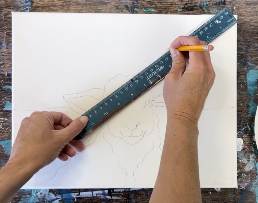 "Sheep Painting" - Acrylic Painting Online Tutorial