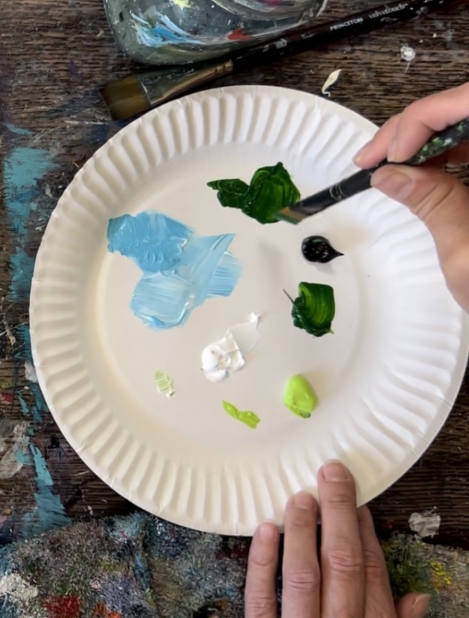 "Sheep Painting" - Acrylic Painting Online Tutorial