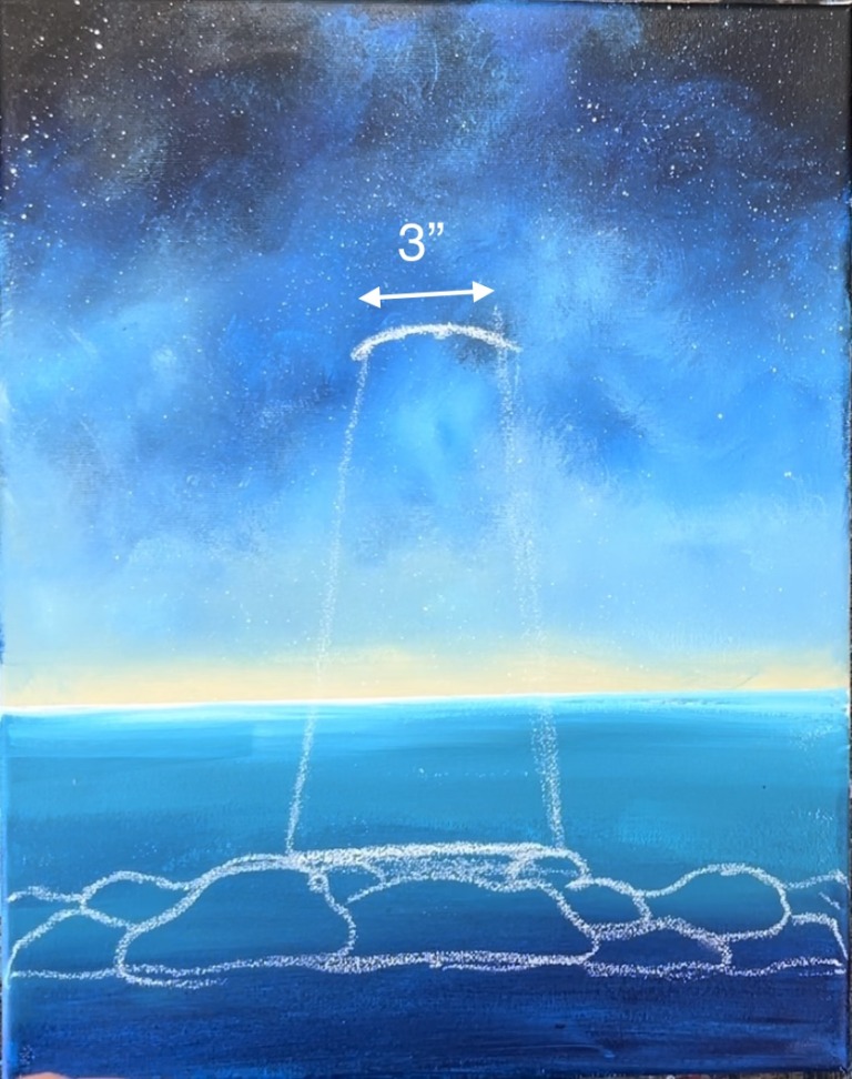 Lighthouse Painting - Acrylic Online Tutorial