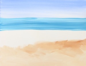 Surfboard Painting - Acrylic Painting Tutorial Online