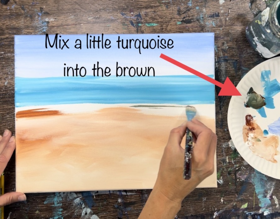 Surfboard Painting - Acrylic Painting Tutorial Online