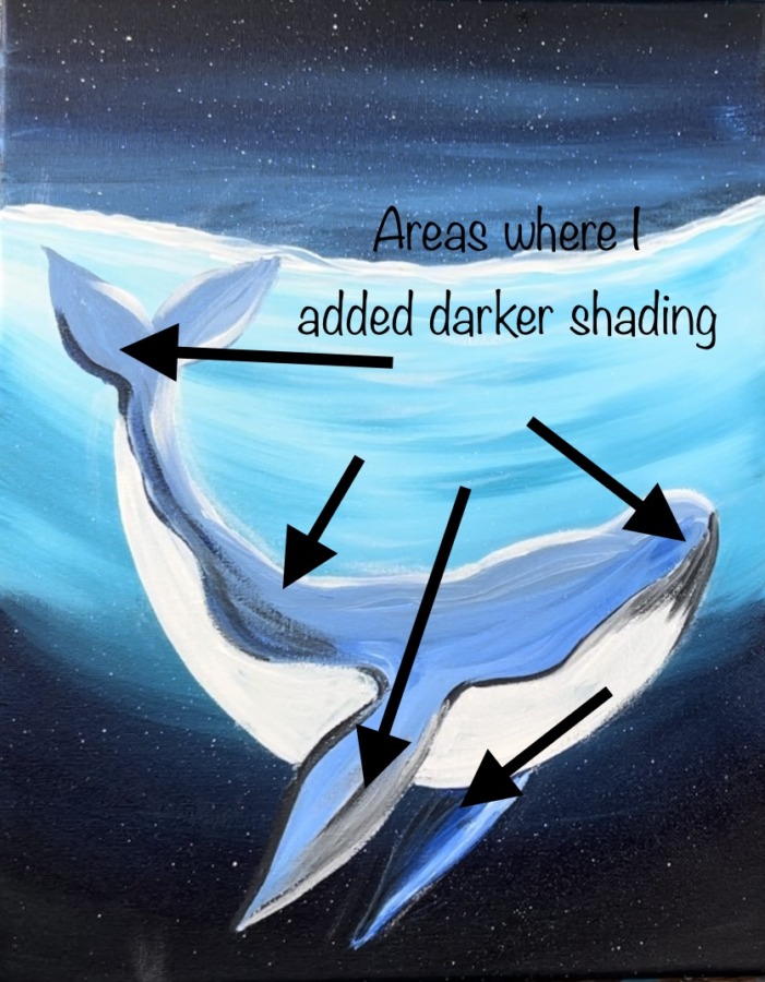 How To Paint A Blue Whale - Step By Step Tutorial - Tracie Kiernan ...