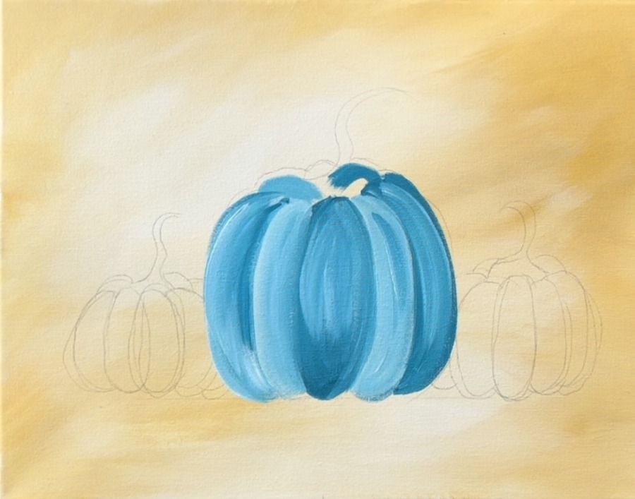 Colorful Floral Pumpkins - Acrylic Painting Tutorial - Tracie Kiernan ...