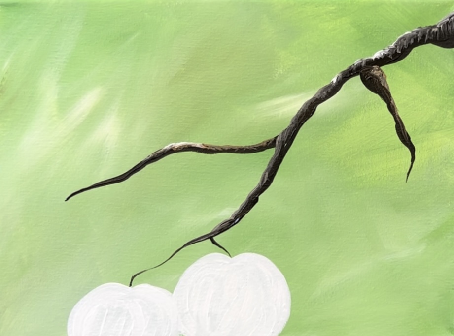How To Paint A "Chickadee In An Apple Tree" With Acrylics - Tracie ...