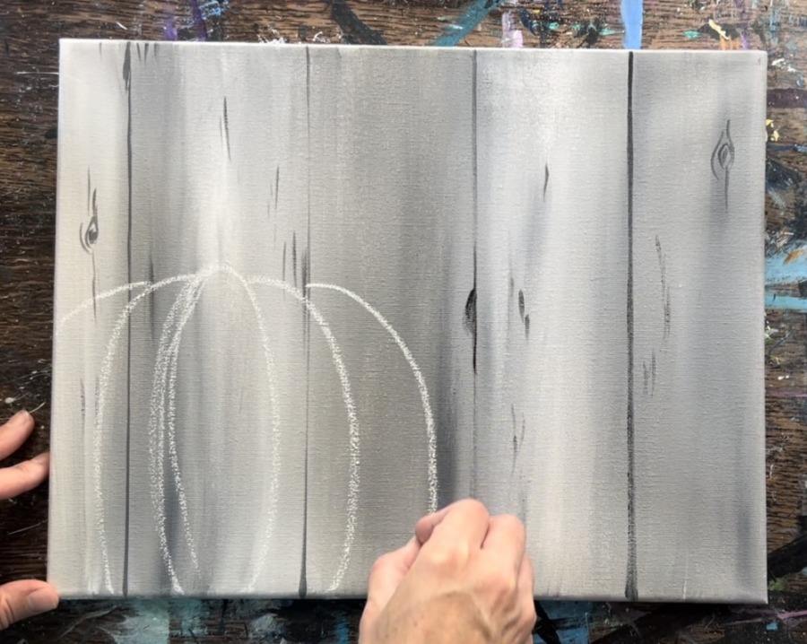 "Fall Football" - Acrylic Painting Tutorial - Tracie Kiernan - Step By ...